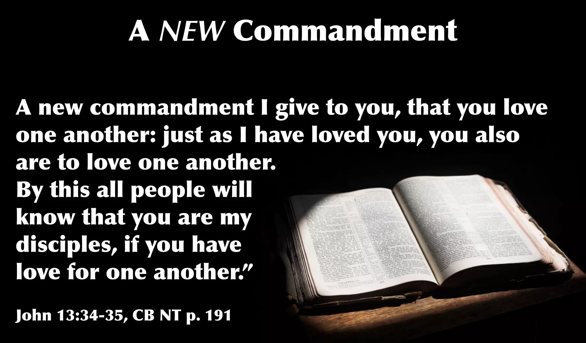 The New Commandment | PDF
