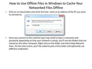 07 offline file | PPT