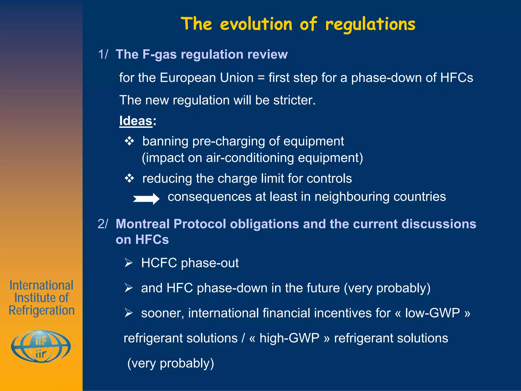 Options of using low gwp refrigerants | PDF