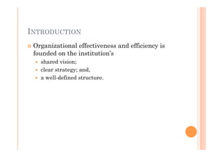 Organizational Structure Options | PPT