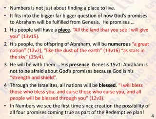 Session 07 Old Testament Overview - Numbers | PPT