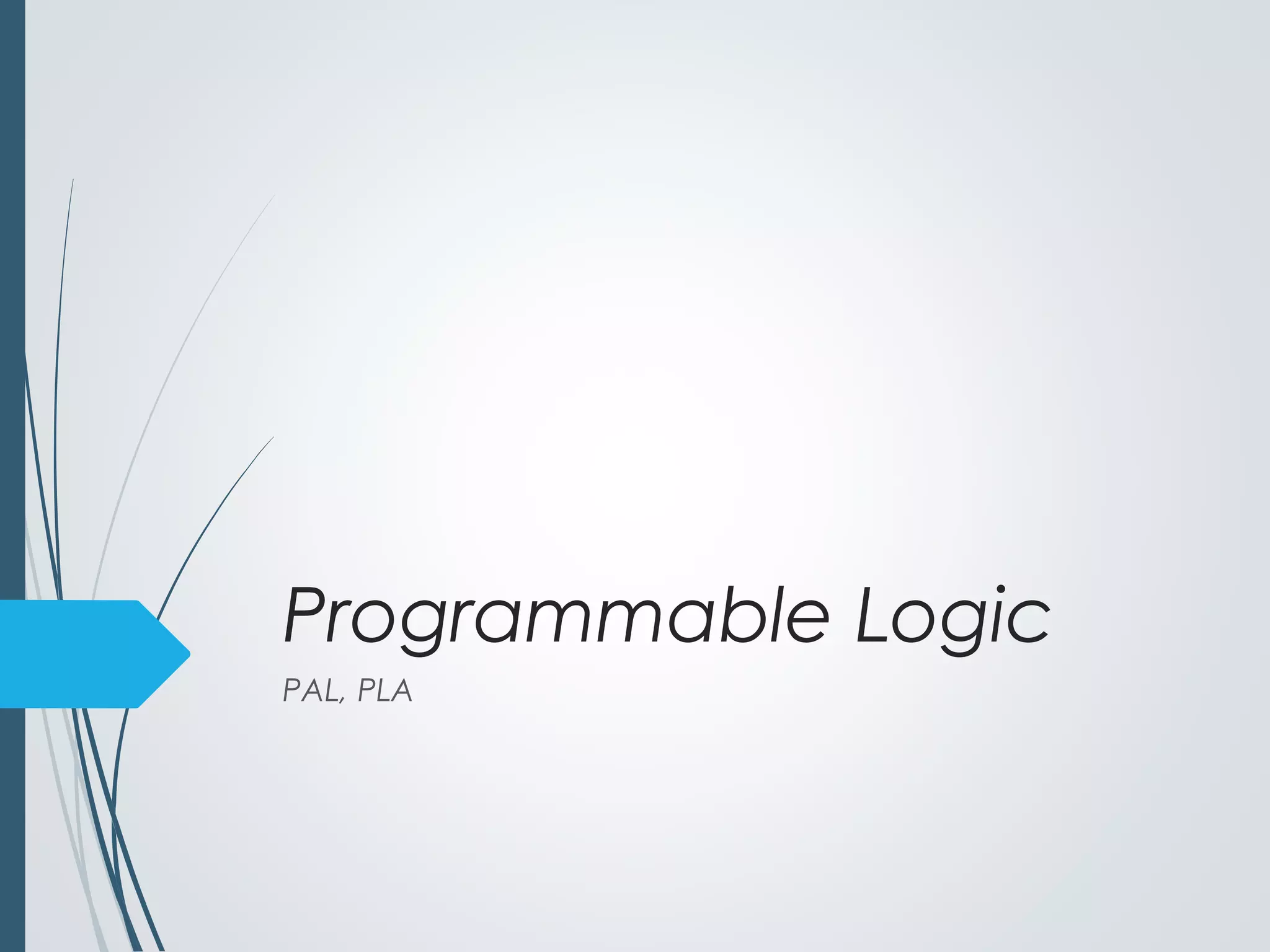 PAL And PLA ROM | PPT