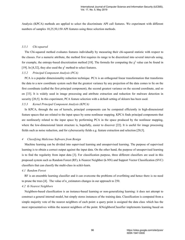 Selecting Prominent API Calls and Labeling Malicious Samples for Effective Malware Family ...