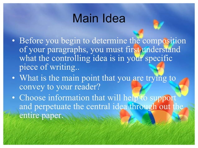 07 paragraph development | PPT