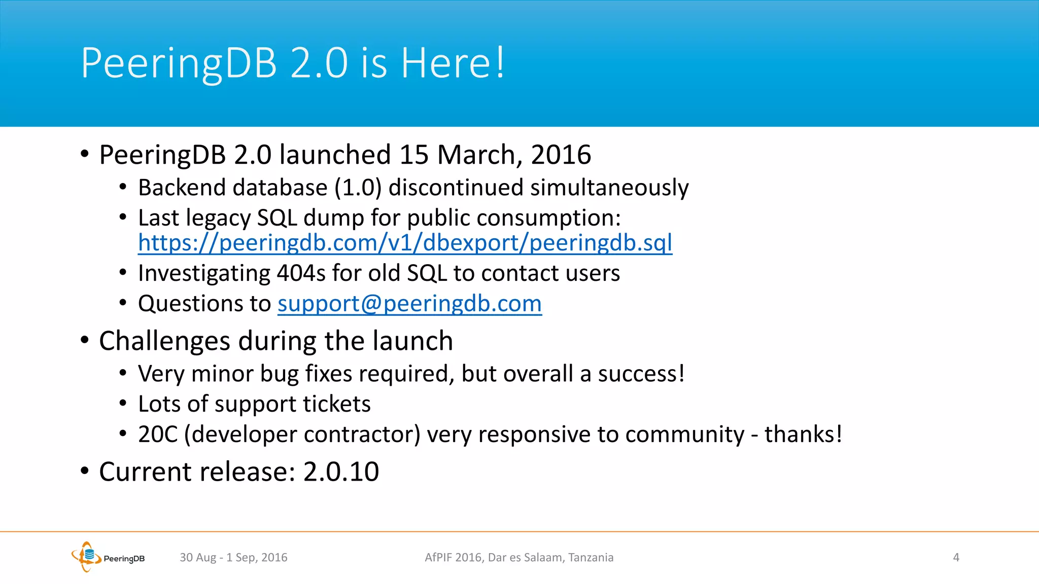 Peering and Transit Tutorials: PeeringDB | PPT