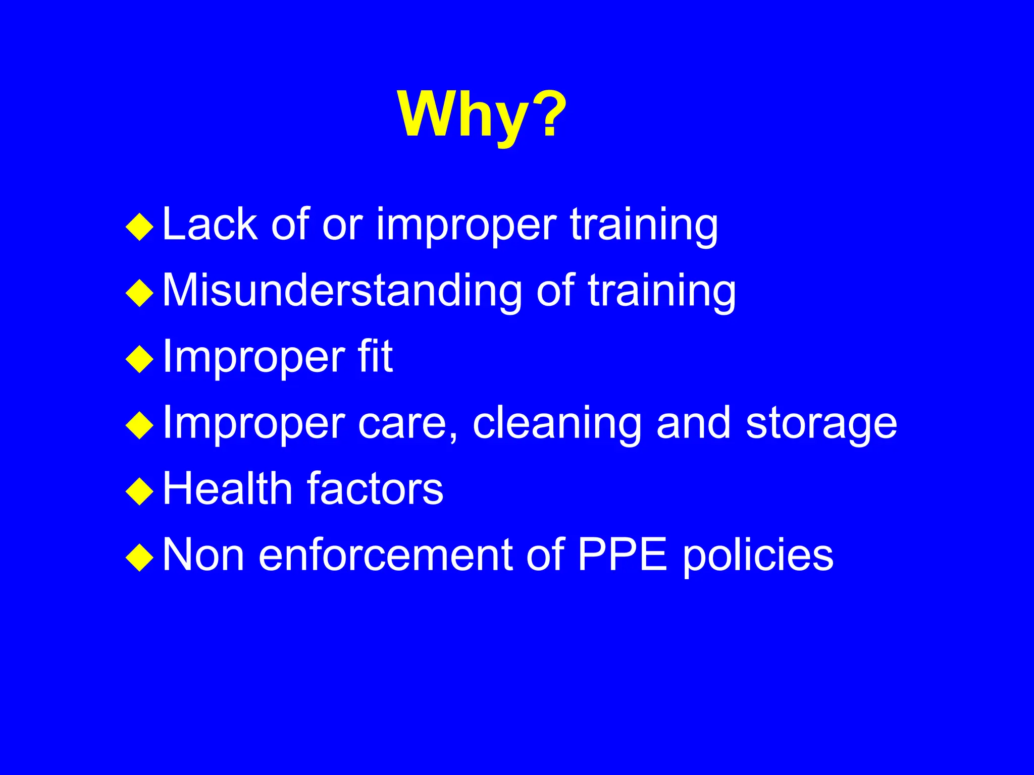 PPES personal protective equipment used in industrial safety | PPT