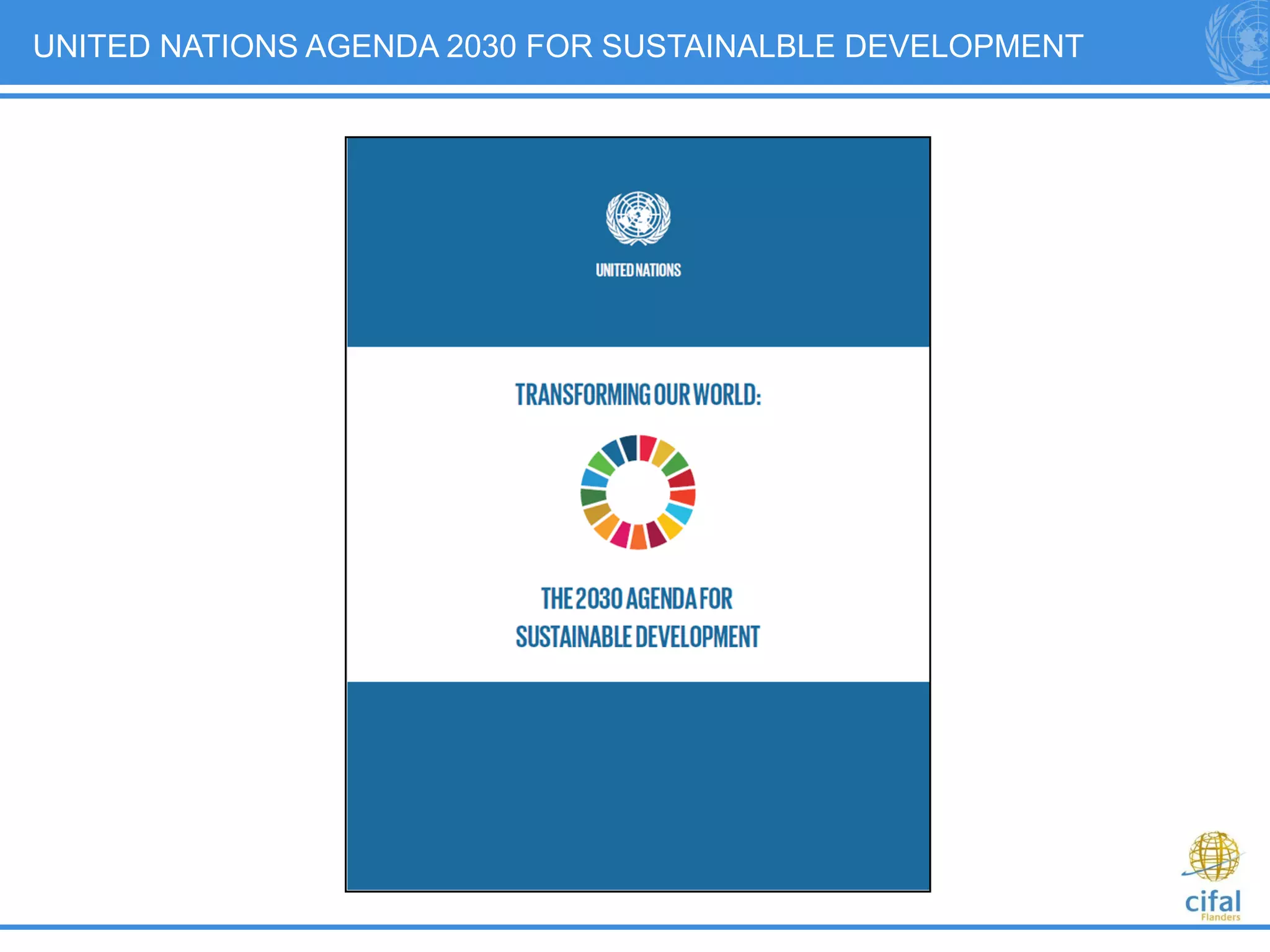 Peter Wollaert_UN sustainable development goals 2030_IFMA_Dcu 12/10/17 ...