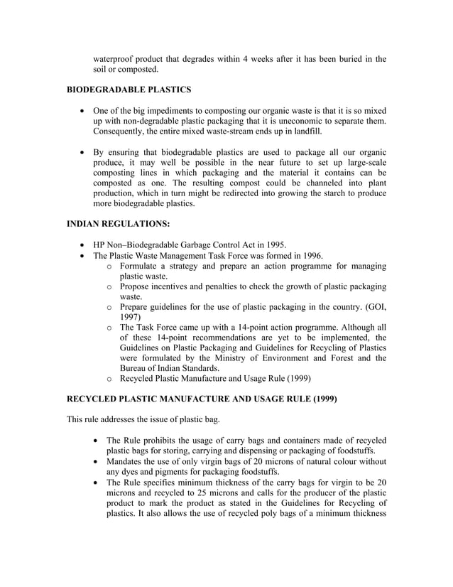 plastic waste management 226 a perspective | PDF