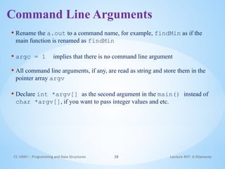 Reshared power point presentation for Pointers in C language | PPTX