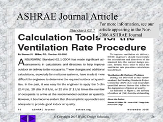 ASHRAE 62.1 Compliance | PPT