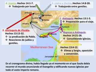 07 primer viaje pablo | PPTX