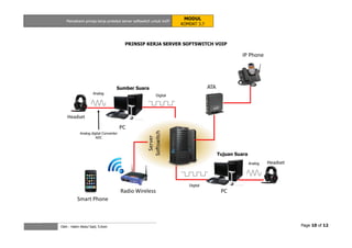 07 prinsip kerja softswitch | PDF