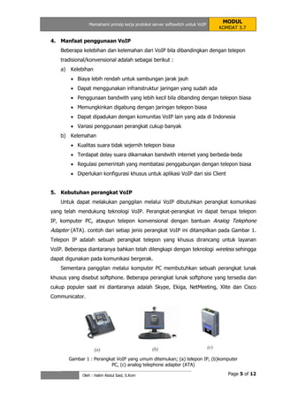 07 prinsip kerja softswitch | PDF