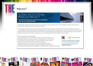 Paper 7: Ranking Methodology of Times Higher Education (Baty) | PPT