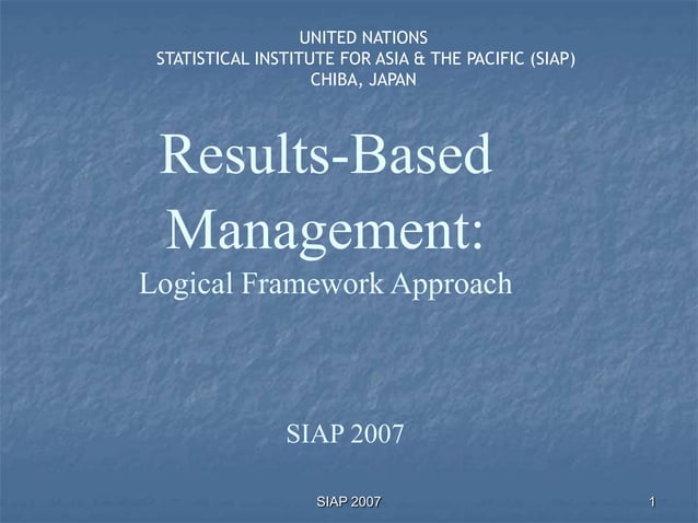 RBM Presentation | PPTX