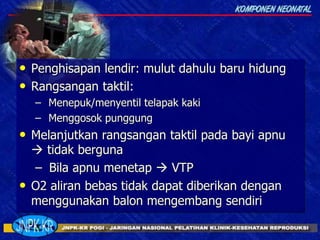 Resusitasi pada Bayi | PPT