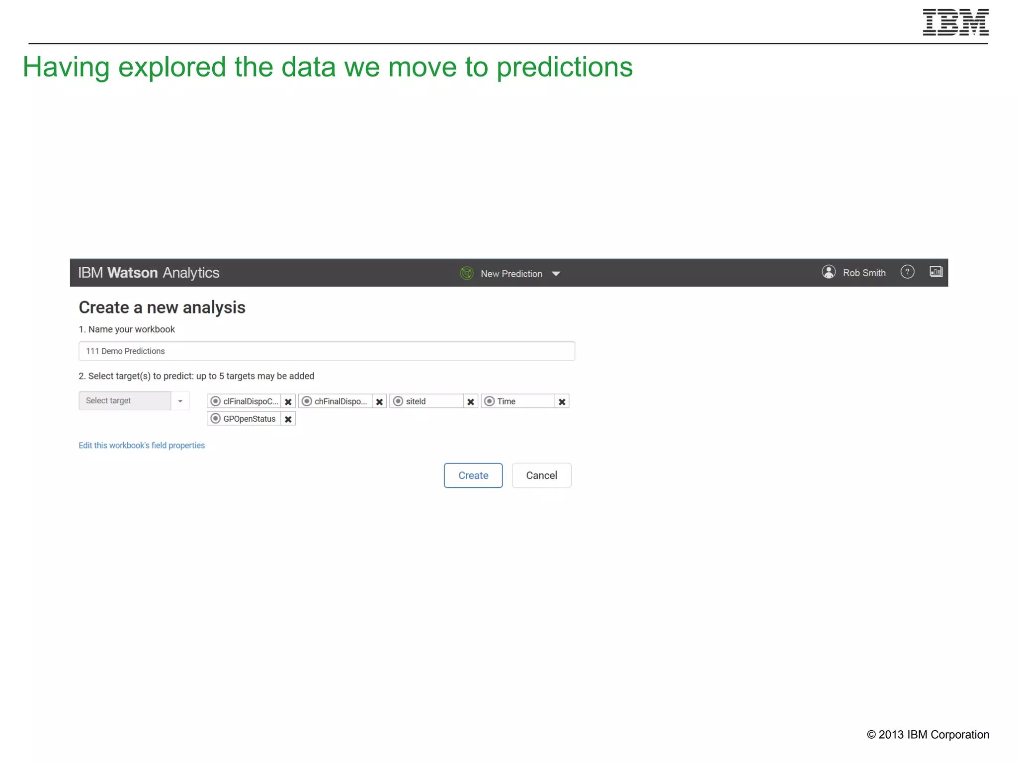 Predictive modelling in healthcare distributable - Rob Smith, IBM | PDF
