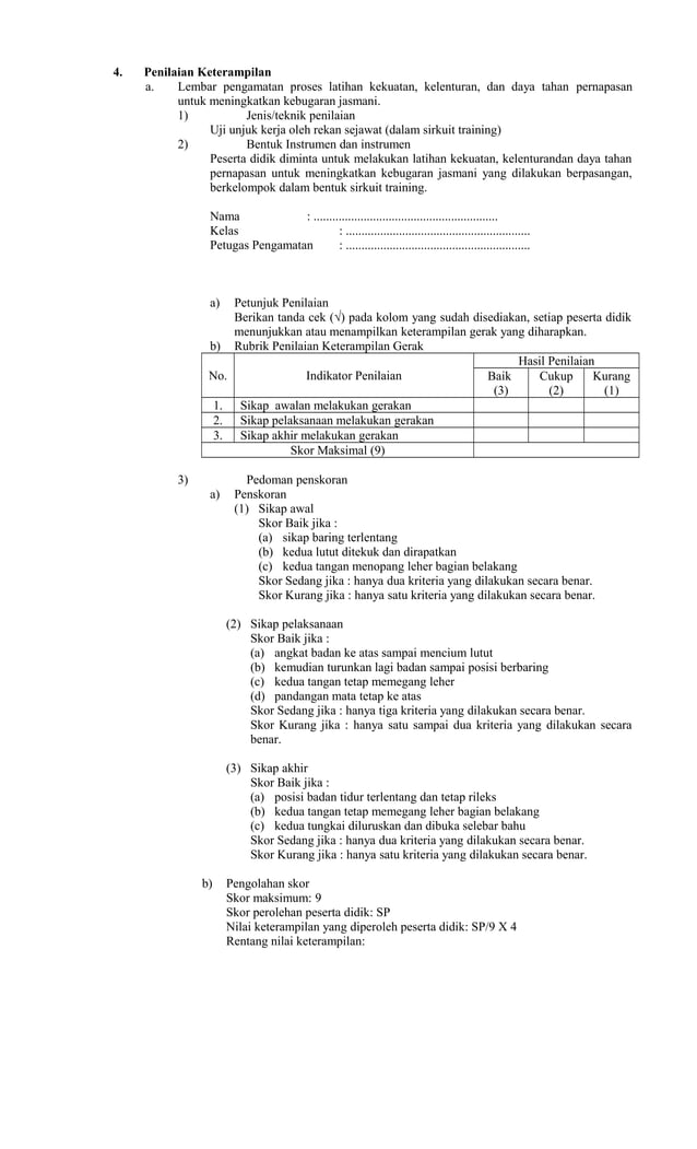 07 rpp aktivitas kebugaran jasmani 71 | DOC