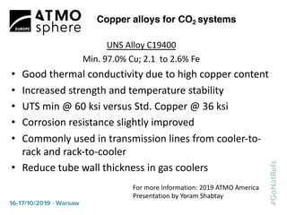 Optimisation of transcritical R744 gas coolers with Microgroove smaller ...