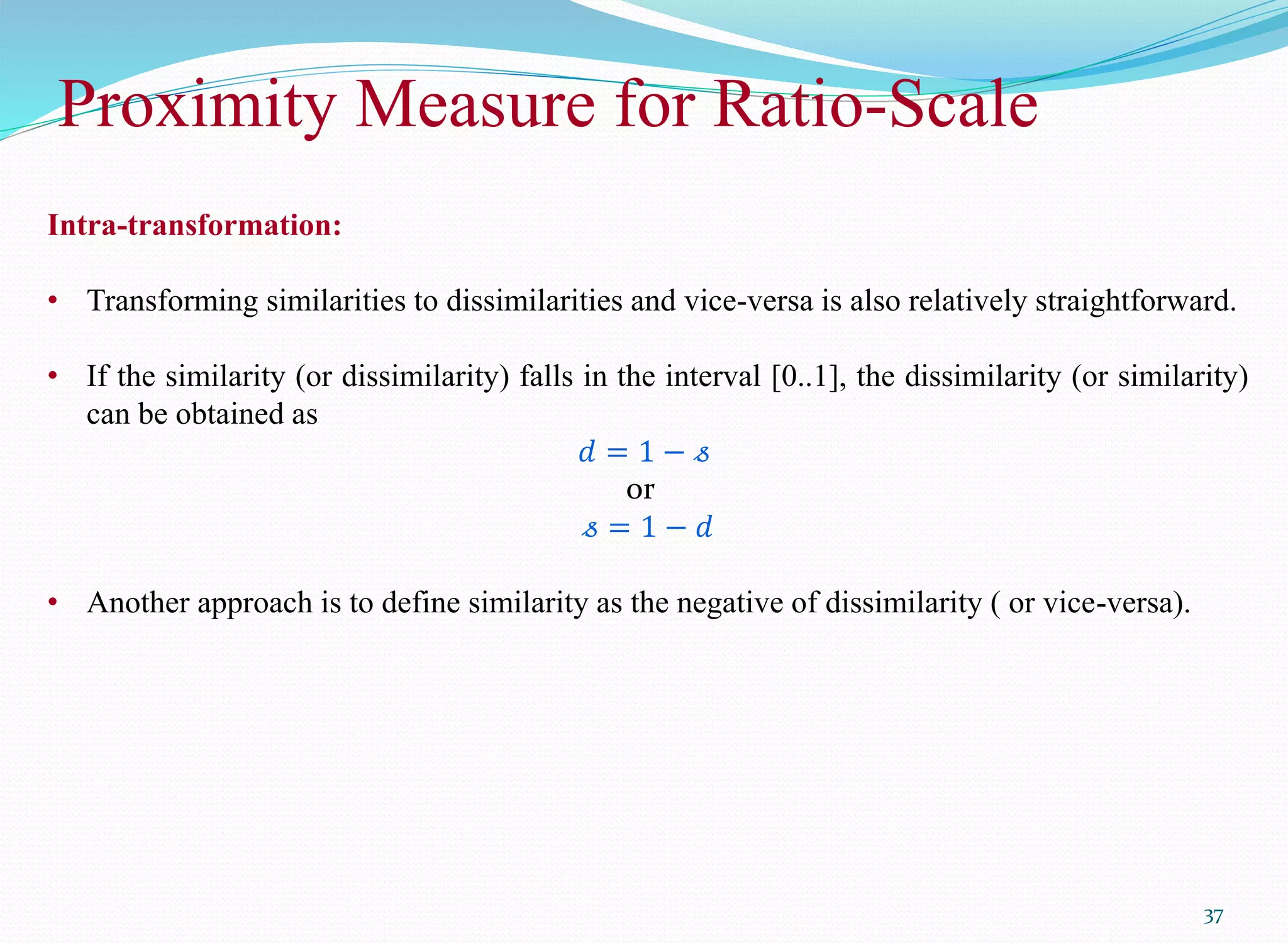 Similarity Measures (pptx) | PPTX