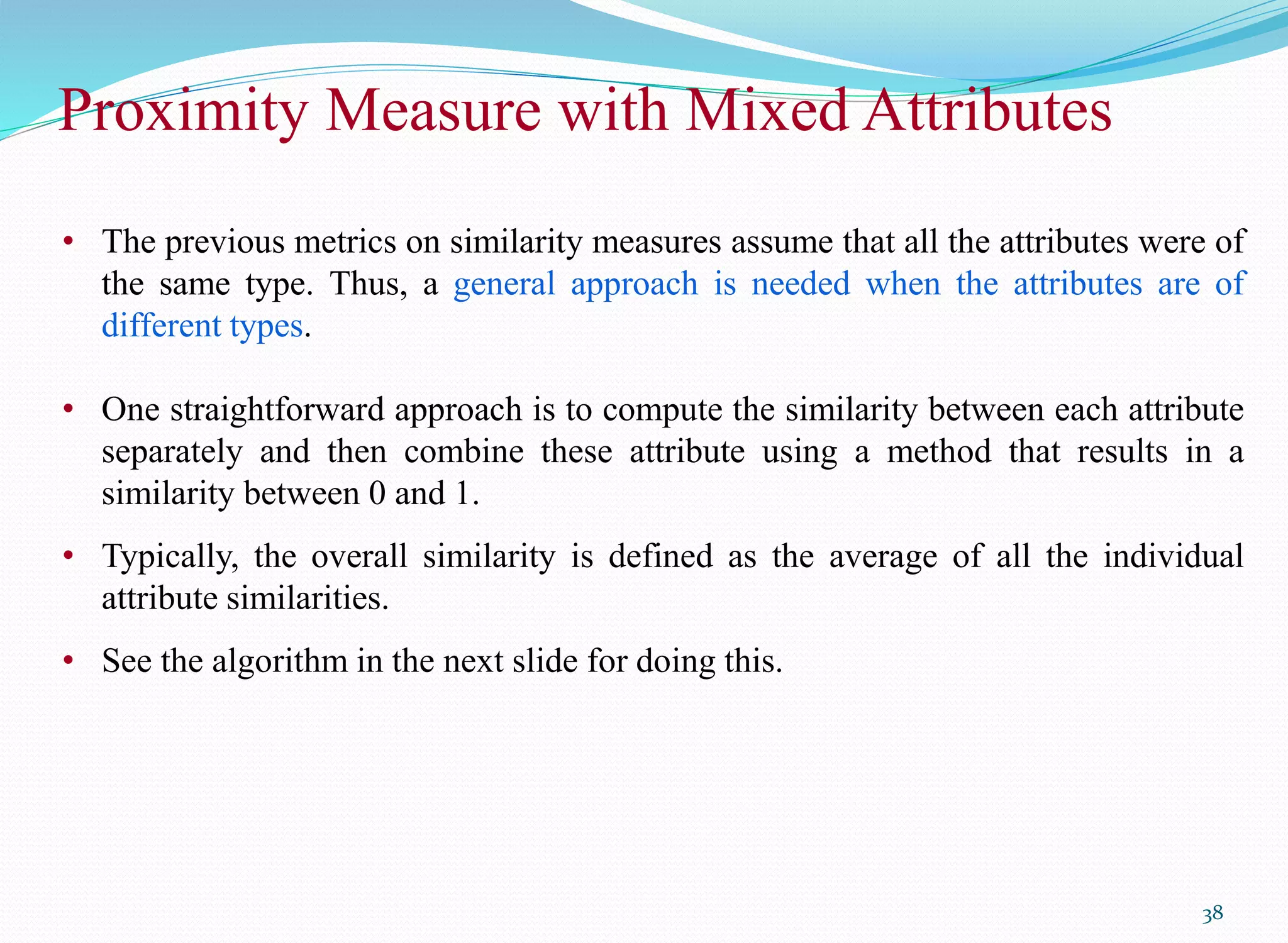 Similarity Measures (pptx) | PPTX