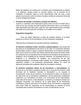 Sindrome cerebeloso | DOCX
