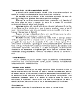Sindrome cerebeloso | DOCX