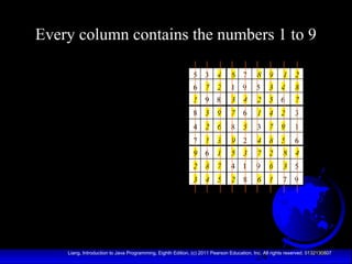 Java™ (OOP) - Chapter 7: "Multidimensional Arrays" | PPT
