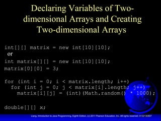 Java™ (OOP) - Chapter 7: 