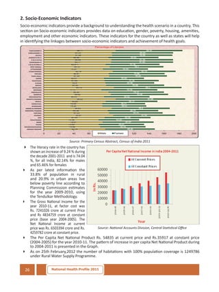 Socio economic indicators | PDF