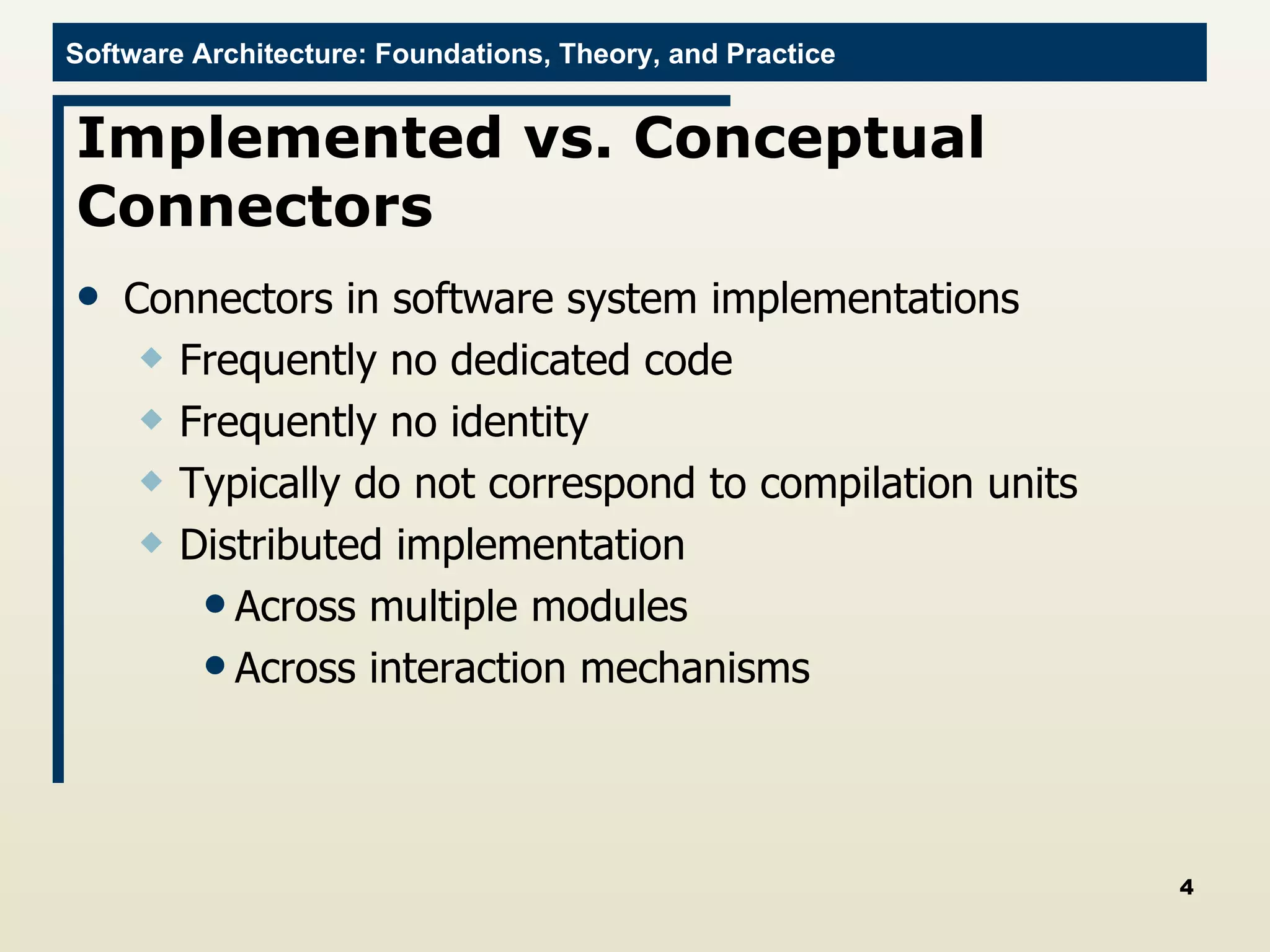 07 software connectors | PPT