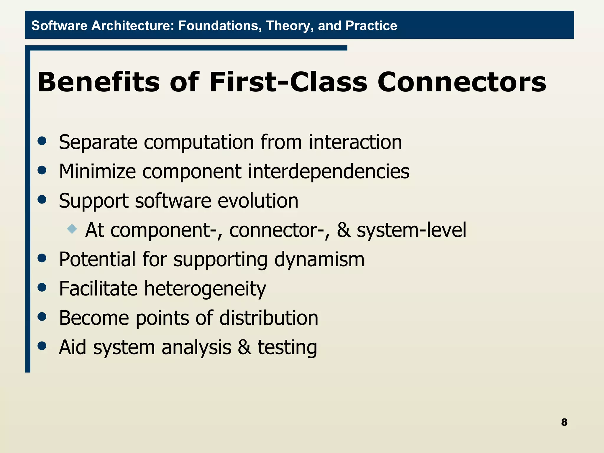 07 software connectors | PPT