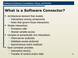 07 software connectors | PPT