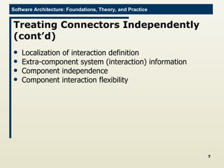 07 software connectors | PPT | Computer Software and Applications | Computing
