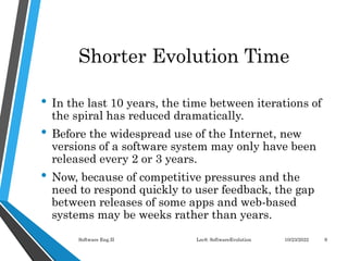 07_SoftwareEvolution.pdf for student of comuter | PPT