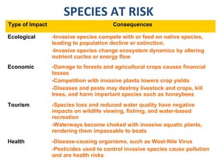 07 species at risk | PPT