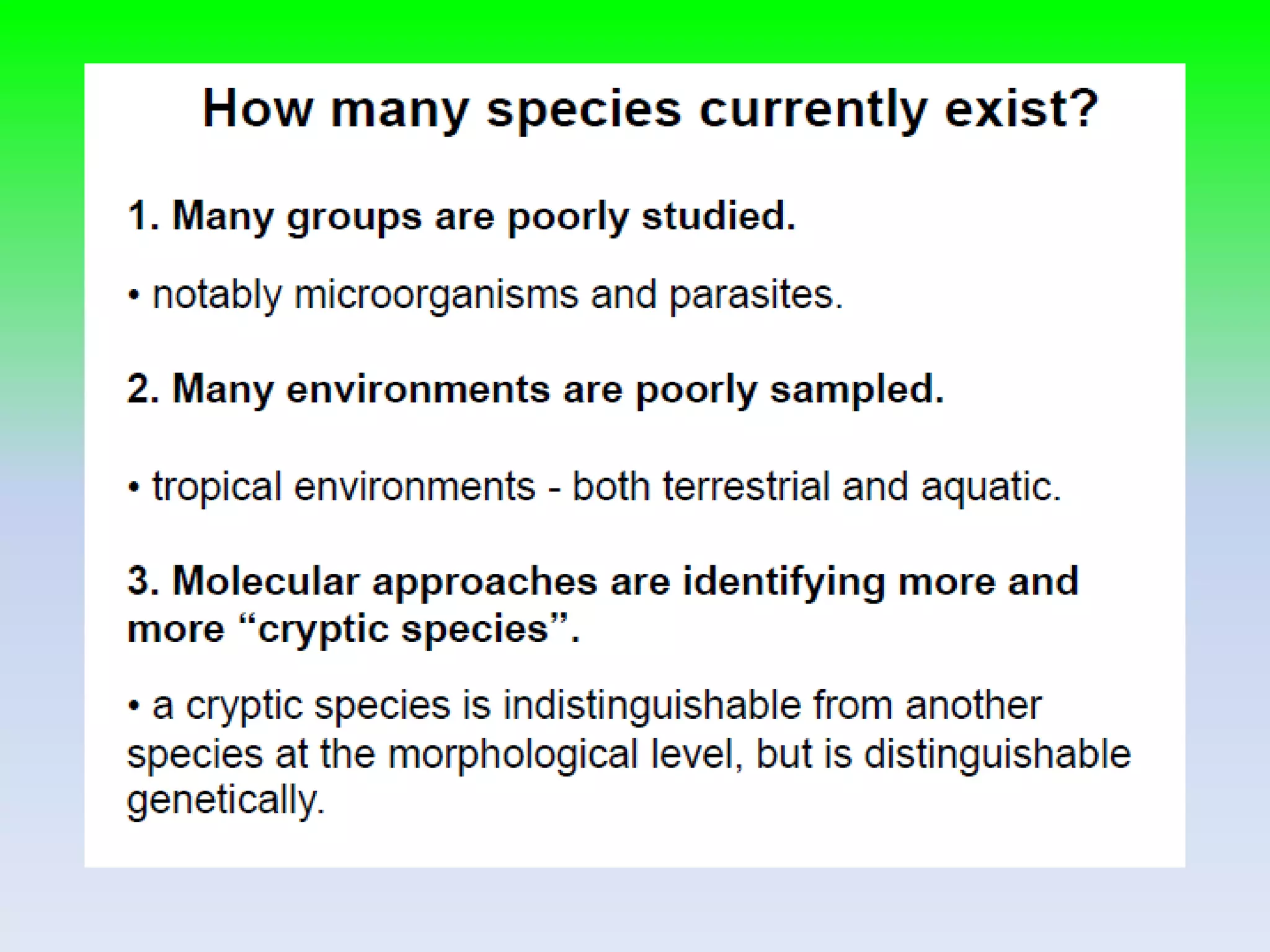 07 species concept species and speciation | PPT