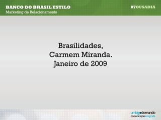 Banco do Brasil Estilo | PDF