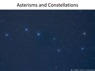 07 stars, constellations, and asterisms | PPT