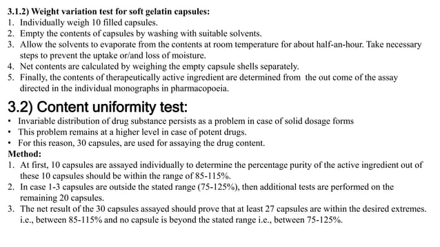 In Process Quality Control Tests For Capsules [Autosaved].pptx ...