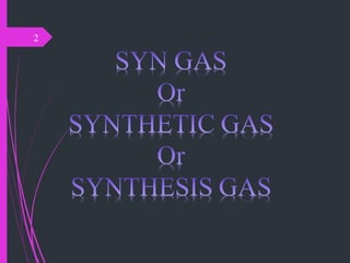 07 syn gas | PPT