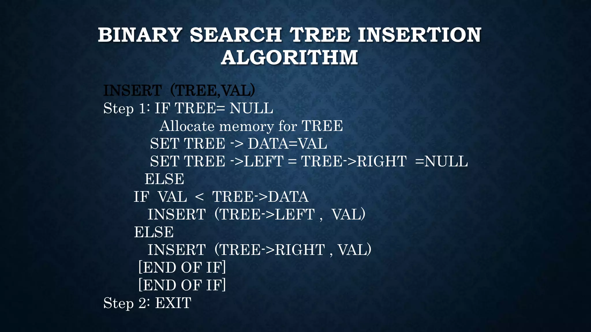 Binary Search Tree in Data Structure | PPTX