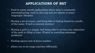 Binary Search Tree in Data Structure | PPTX
