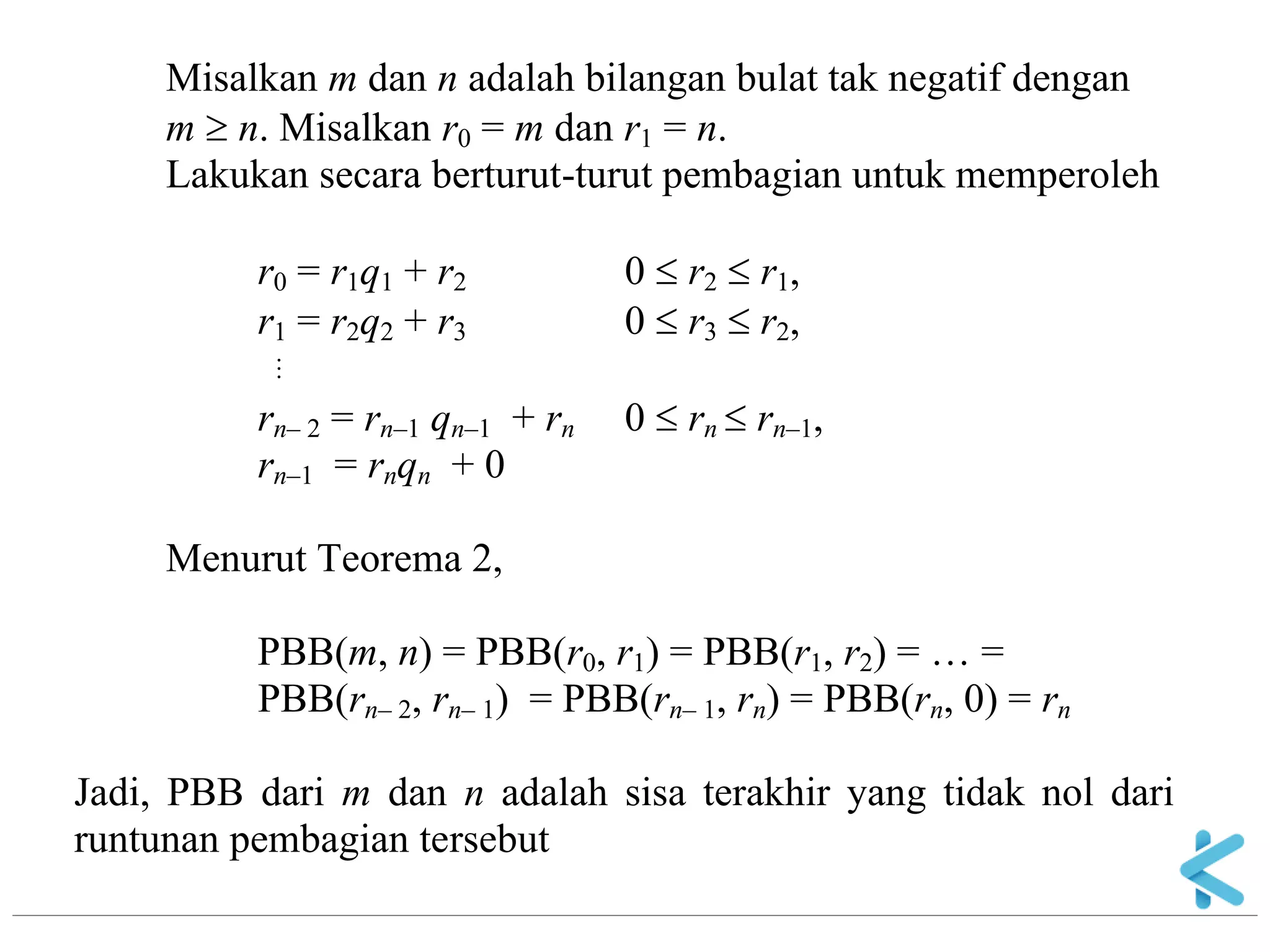 Matematika Diskrit - 07 teori bilangan - 01 | PDF