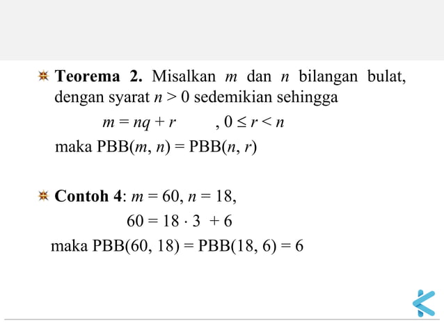 Matematika Diskrit - 07 teori bilangan - 01 | PDF