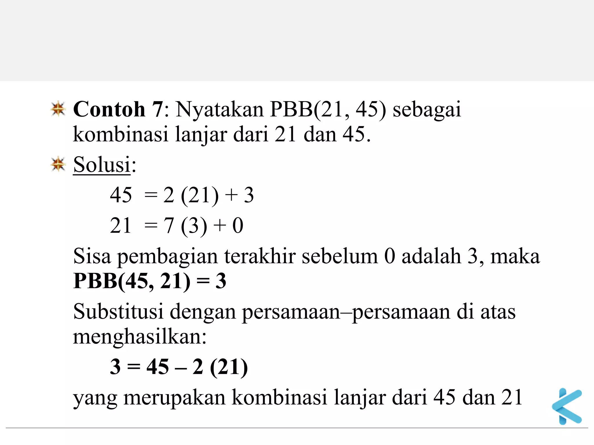 Matematika Diskrit - 07 teori bilangan - 02 | PDF