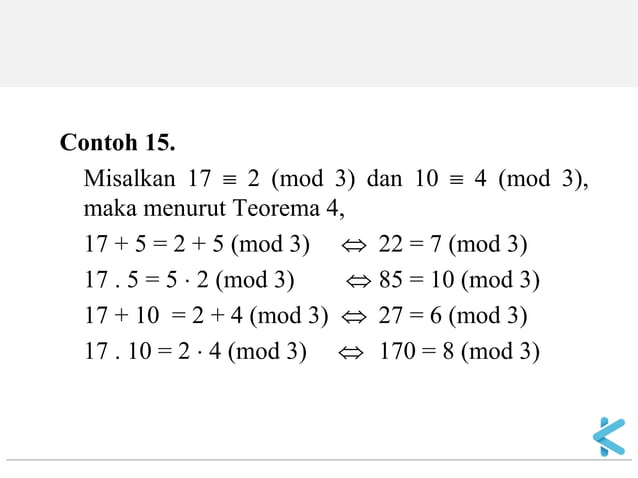 Matematika Diskrit - 07 teori bilangan - 03 | PDF
