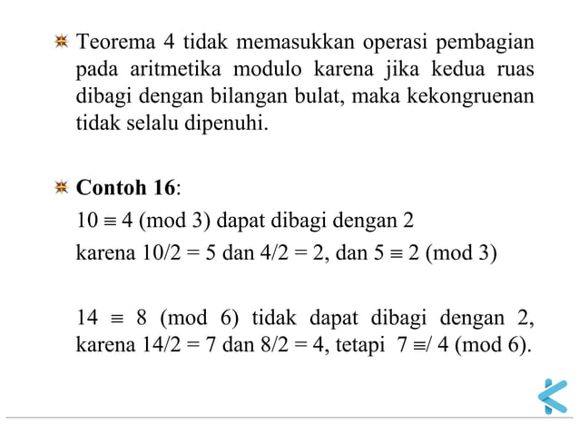 Matematika Diskrit - 07 teori bilangan - 03 | PDF
