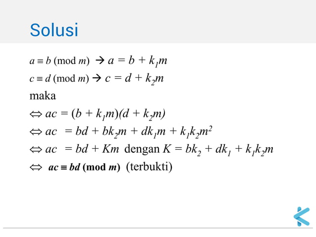 Matematika Diskrit - 07 teori bilangan - 03 | PDF