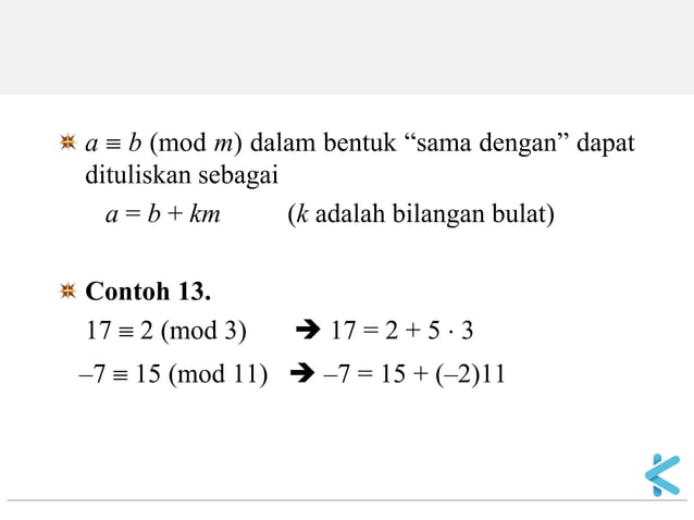 Matematika Diskrit - 07 teori bilangan - 03 | PDF